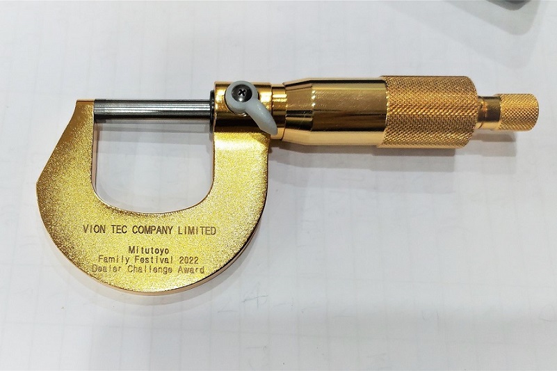 Panme Vàng - Phần thưởng vinh danh nhà phân phối xuất sắc - VIONTEC